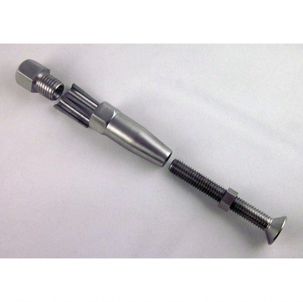 S.S. Wire Rope Fitting for 3/16″ Dia. Wire, Compression Fitting | RINOX USA